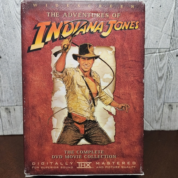 DVD | Media | Adventures Of Indiana Jones Dvd Movie Collection ...